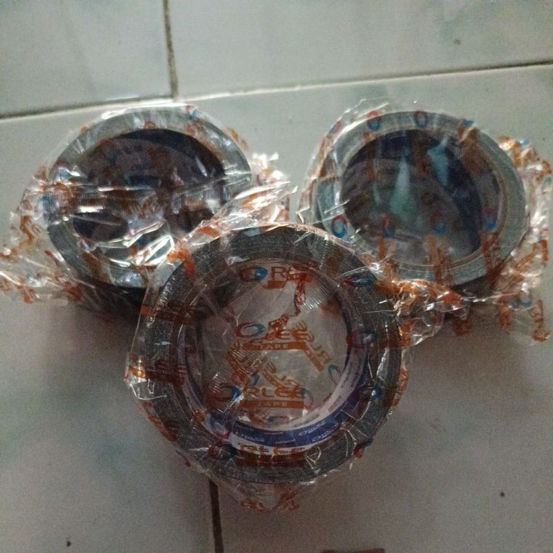 Jual lakban hitam/ clotape orlee 10meter x48mm (TEBAL) | Shopee Indonesia