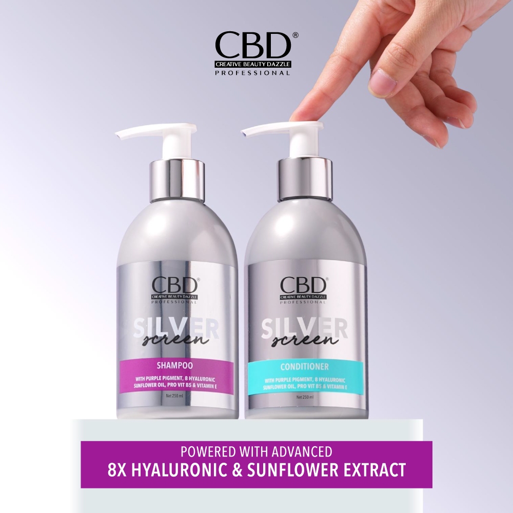 Jual CBD SILVER SCREEN CONDITIONER 250ML | CBD SILVER SCREEN SHAMPOO ...