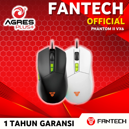 Jual FANTECH Mouse Gaming Phantom II VX6 Macro RGB KADO AGP | Shopee ...