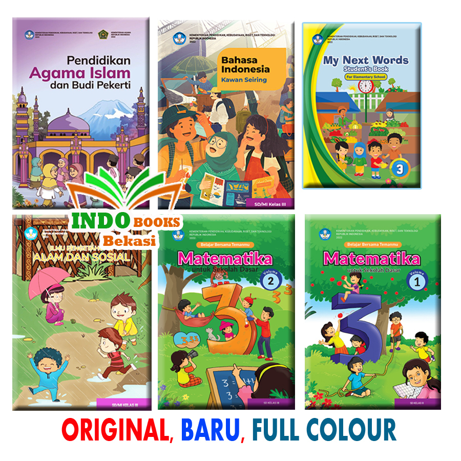Jual PAKET BUKU KELAS 3 SD KURIKULUM MERDEKA | Shopee Indonesia