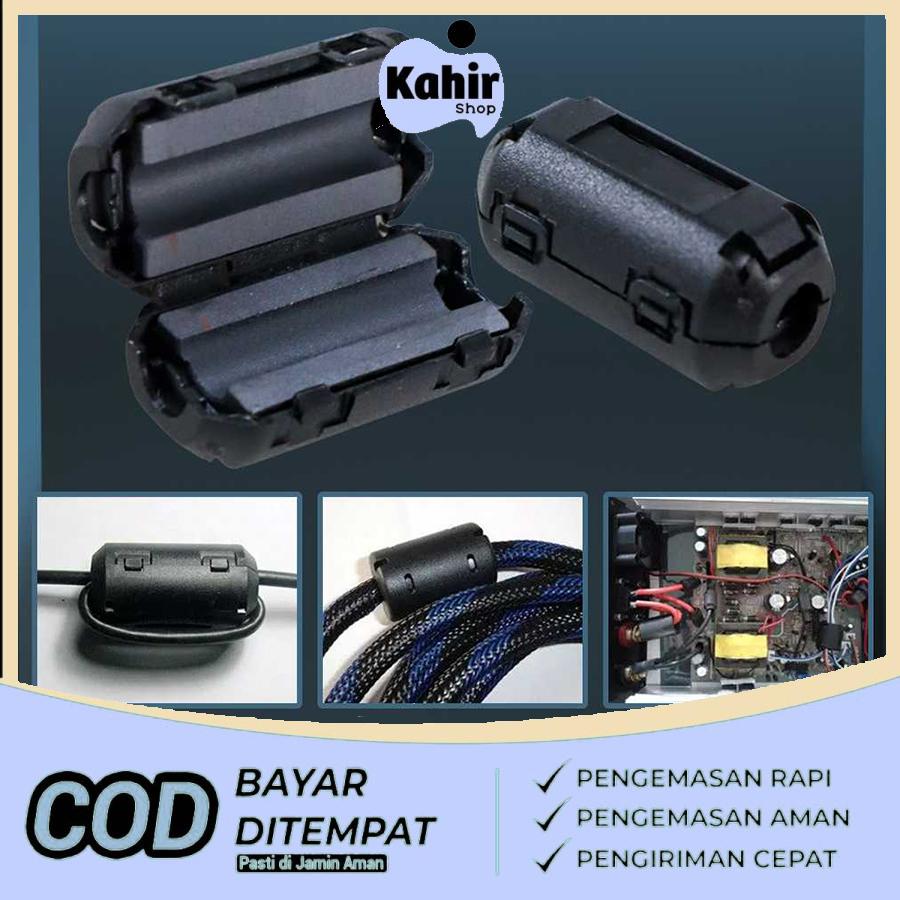 Jual Filter Kabel Ferrite EMI - Kontrol Sinyal & Noise, Cocok untuk ...