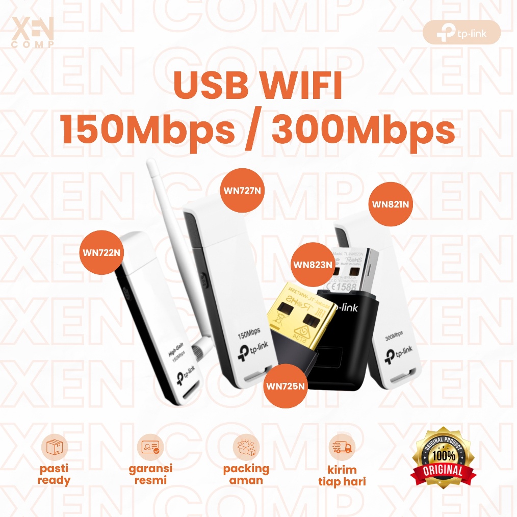 Jual TP Link Nano USB Wifi TLWN725N 722N 727N 15Mbps 821N 823N 3Mbps t ...