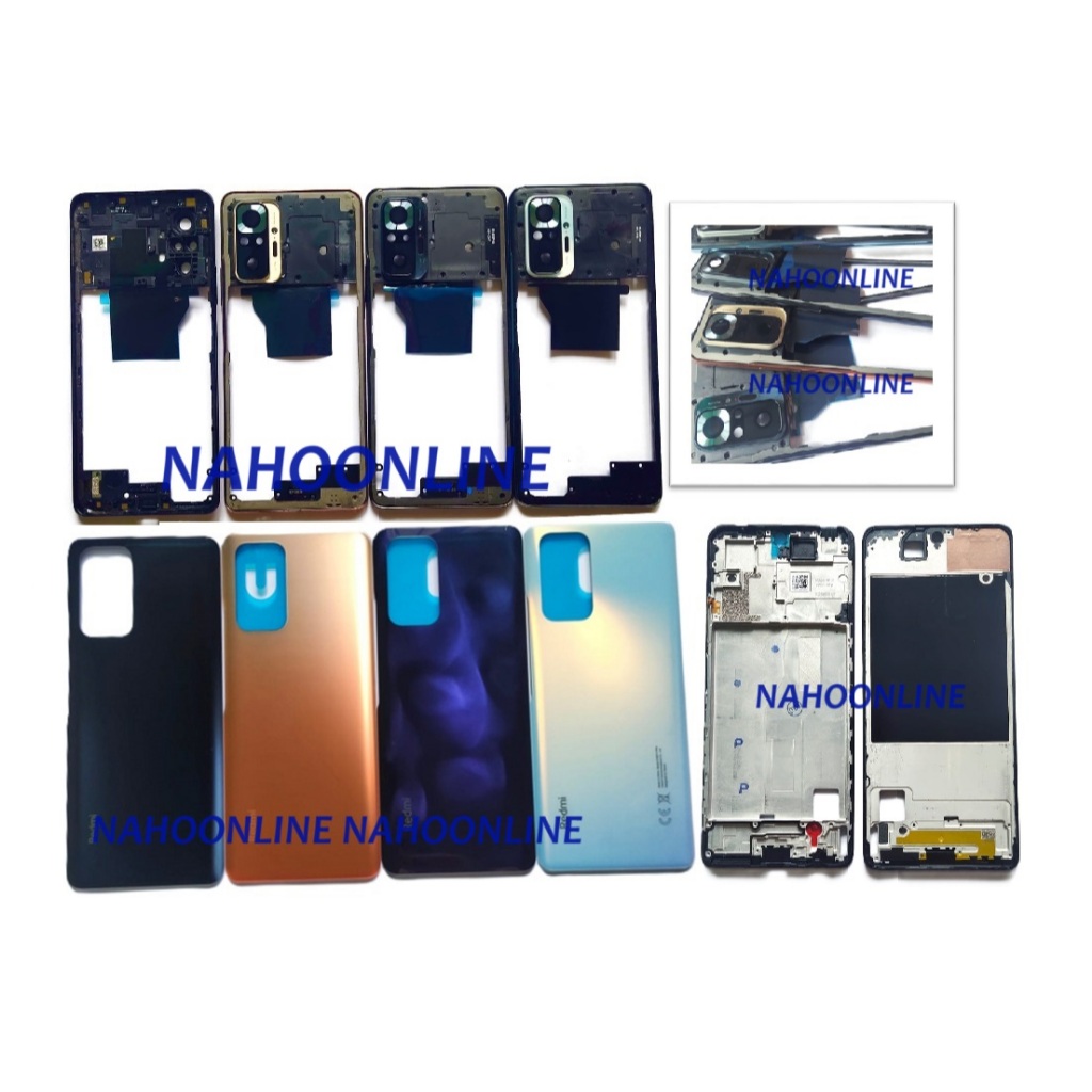 Jual TULANG FRAME BAZEL CASING XIAOMI REDMI NOTE 10 PRO 4G TUTUPAN ...