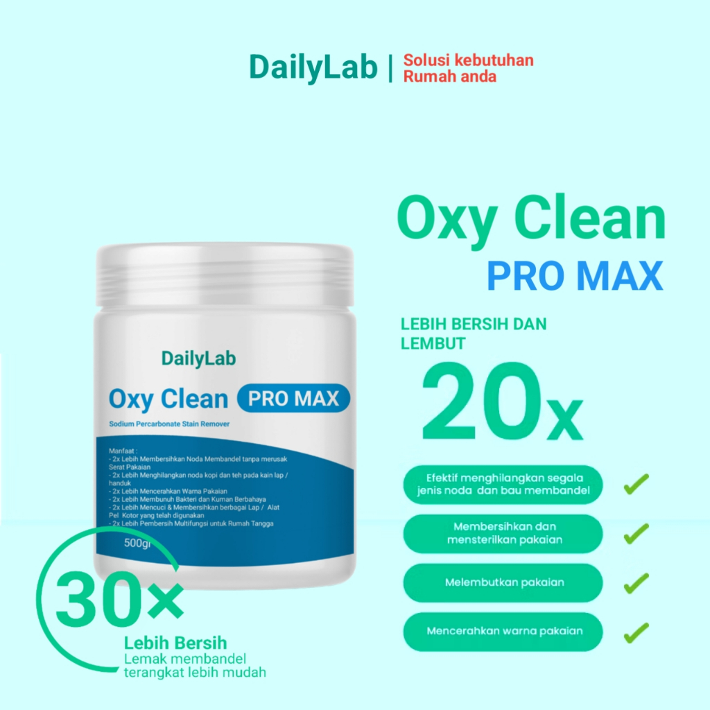 Jual Oxy Clean Pro Max - Pemutih Pakaian / Penghilang Noda Berwarna ...