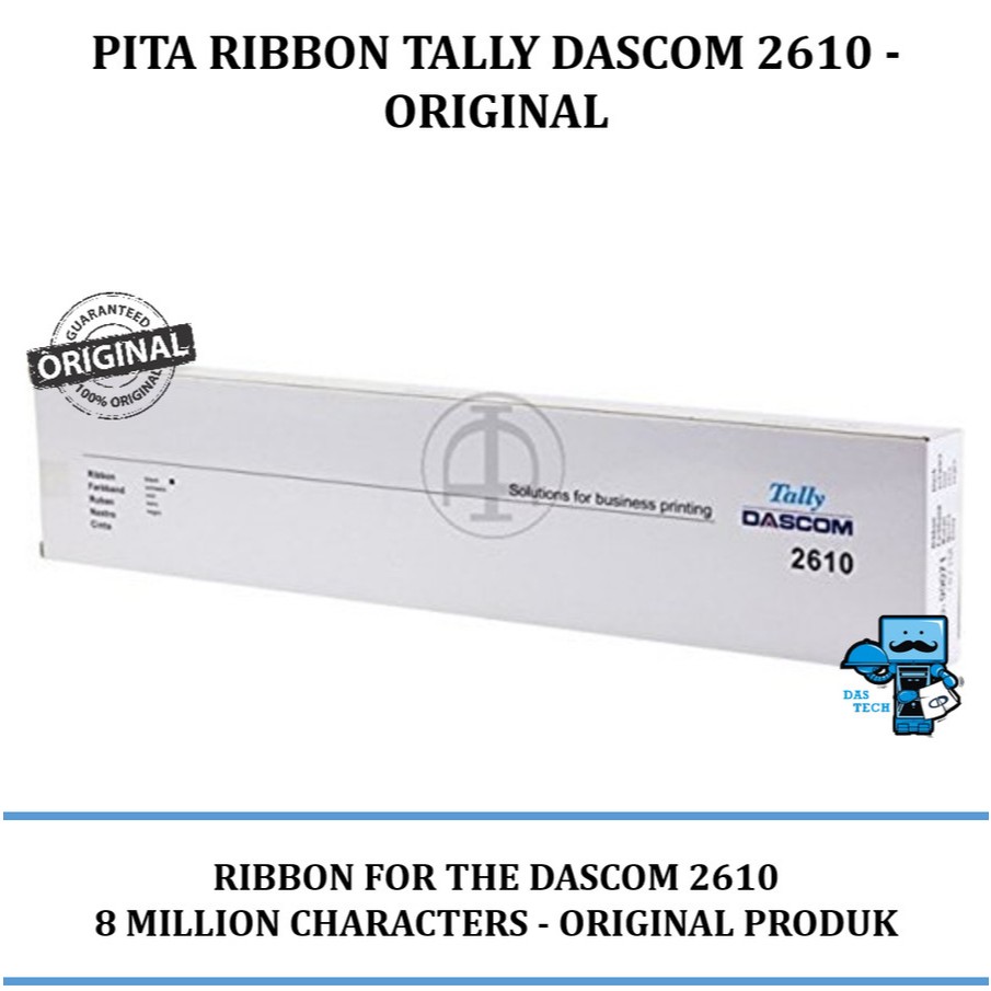 Jual Ribbon Cartridges - Tally-Dascom - 2610 (monochrome 8M Characters ...