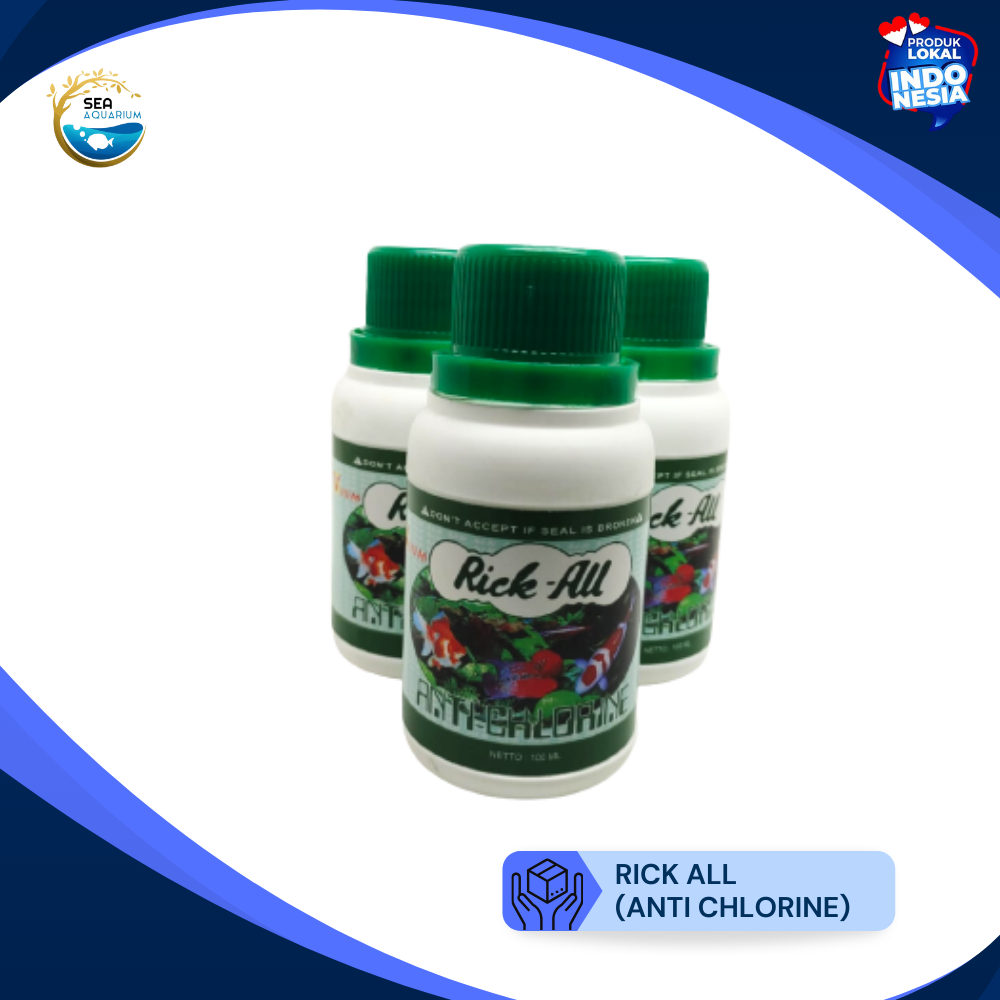 Jual Rich All Cairan Anti Chlorine/Anti Klorin Rick All 100ml ...