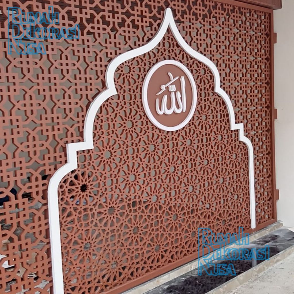 Jual MIHRAB MASJID | LAFADZ ALLAH | SEKAT RUANGAN | SKETSEL | PEMBATAS ...