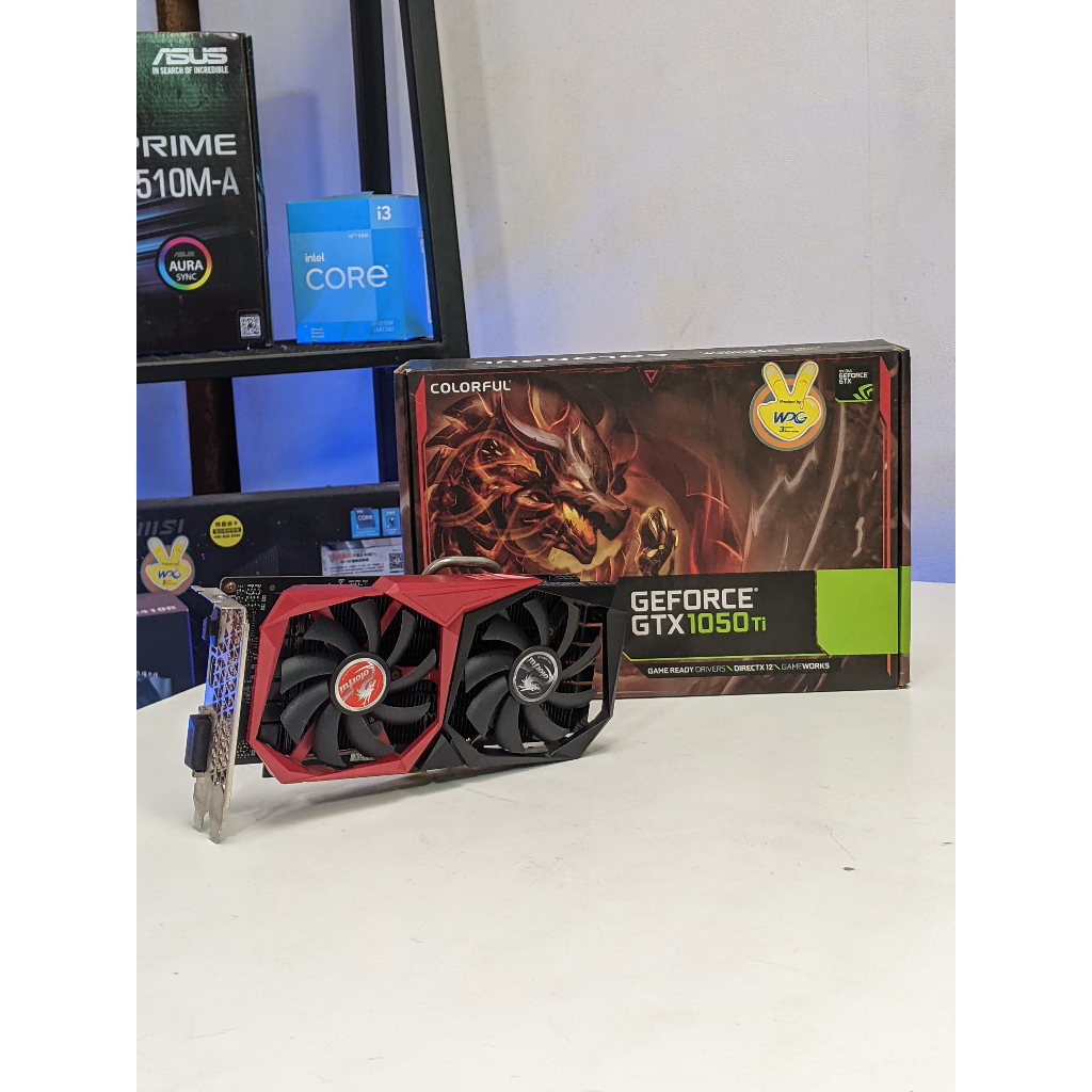 Jual VGA Card COLORFUL GEFORCE GTX 1050Ti 4GB GDDR5 128bit MURAH ...