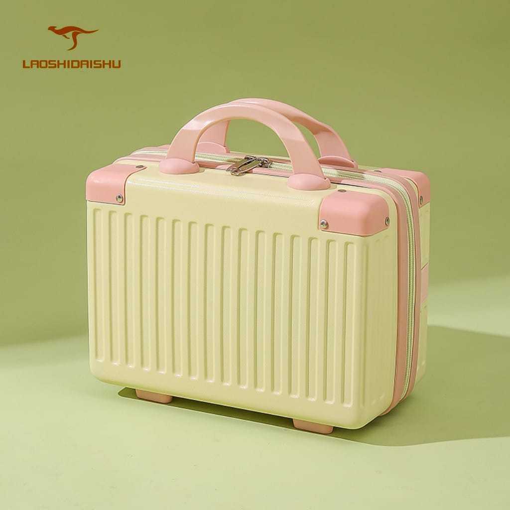 Jual Laoshidaishu 14 inch Koper Mini Beauty Case tas make up koper ...