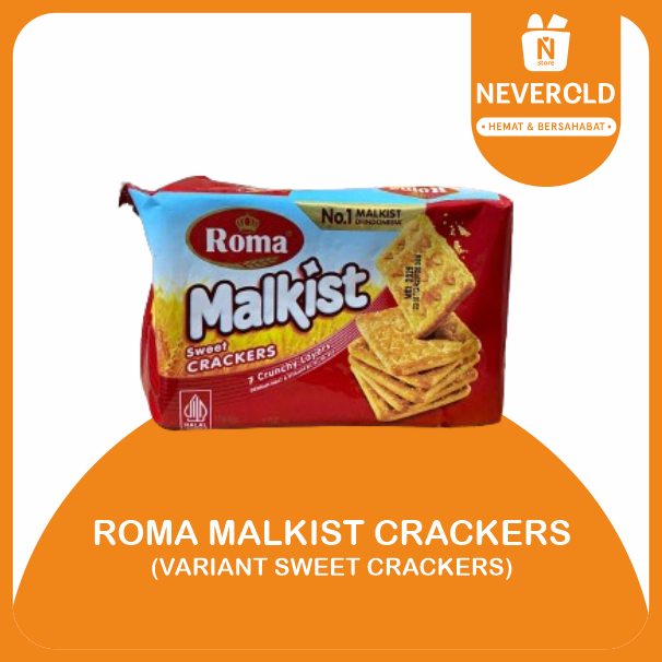 Jual BISKUIT ROMA MALKIST CRACKERS - SWEET @135gr | Shopee Indonesia