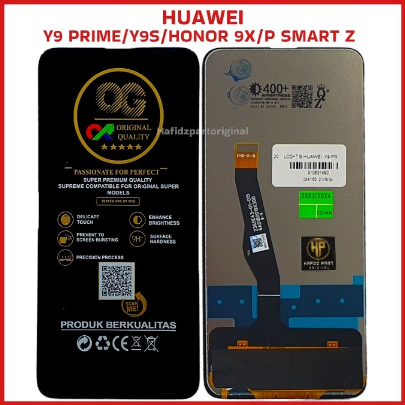Jual Lcd Touchscreen Hu4w3l Y9 Prime / Y9S / Honor 9X / P Smart Z ...