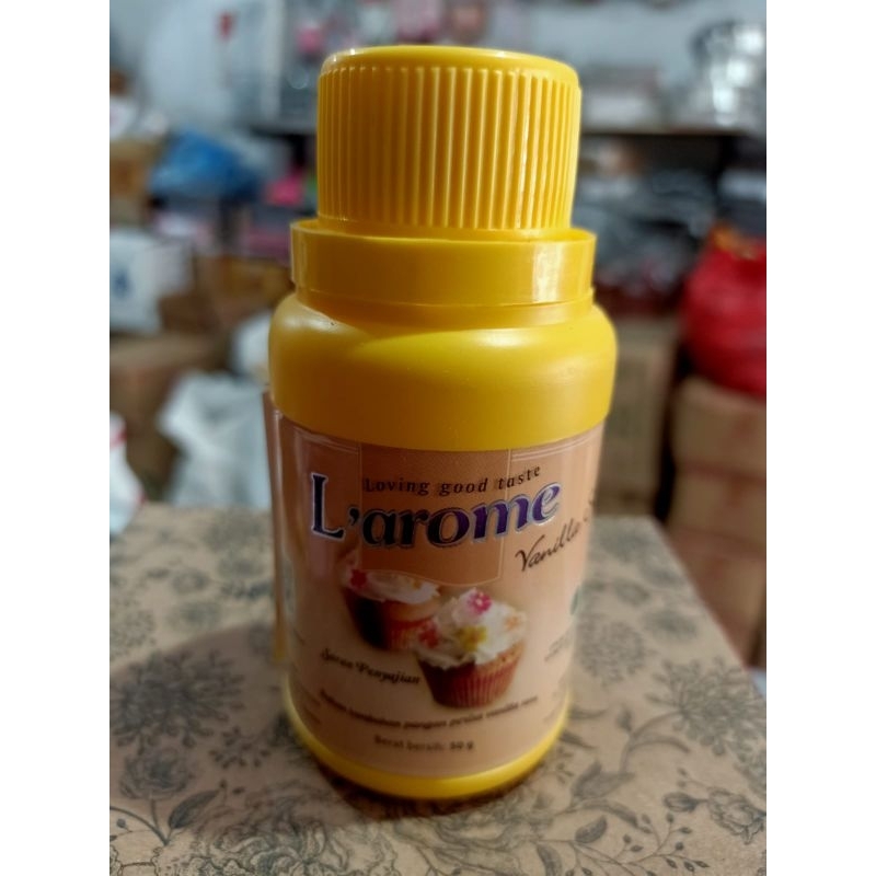 Jual L'arome Vanilla Essence 50g | Shopee Indonesia