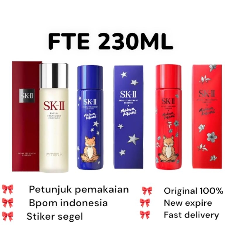 Jual SK II FTE 230ML EDITION MAISON KITSUNE | Shopee Indonesia