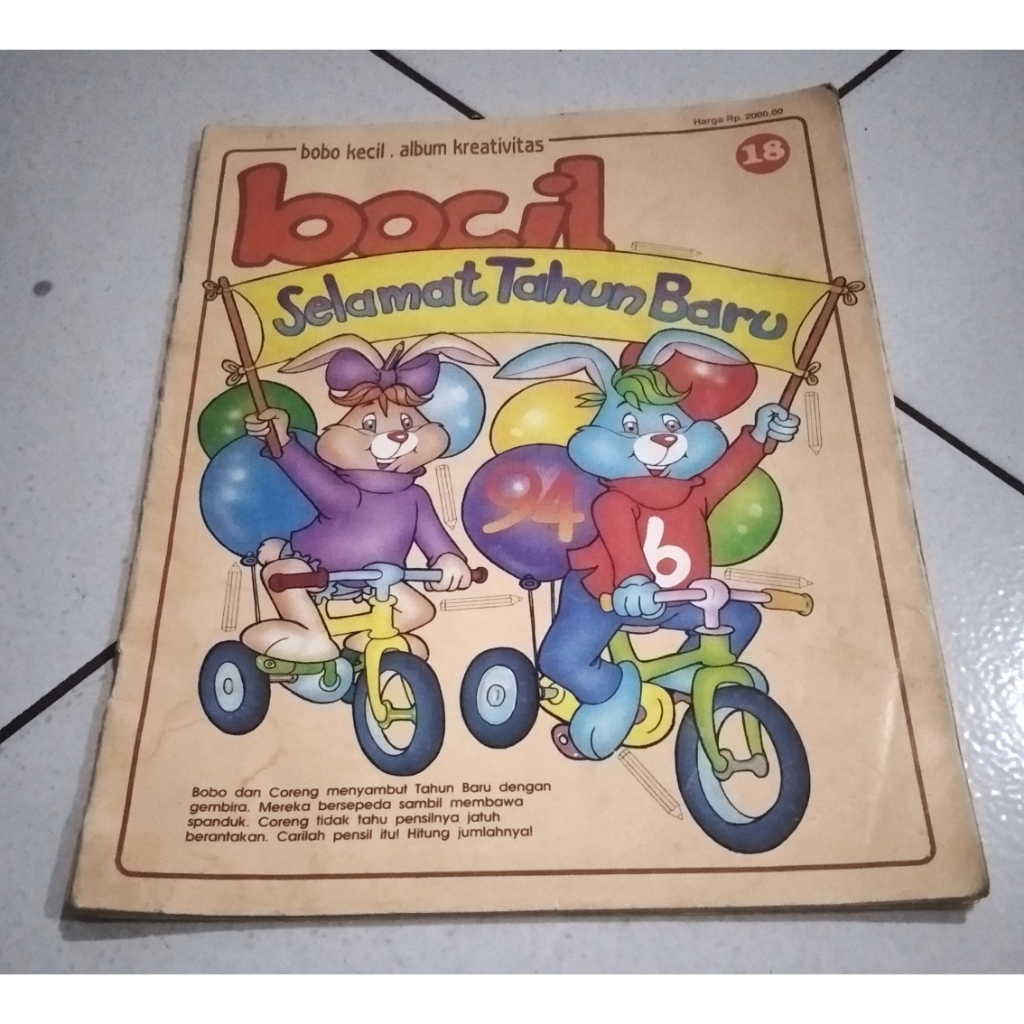 Jual majalah BOCIL (Bobo Kecil) volume 18 | Shopee Indonesia