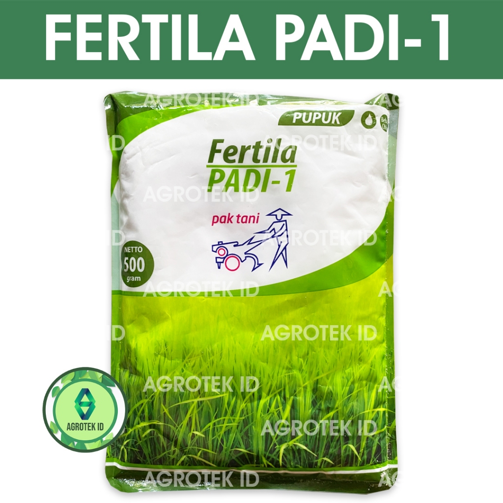 Jual FERTILA PADI 1 500 gram Pupuk Tanaman Padi Fase Vegetatif | Shopee ...