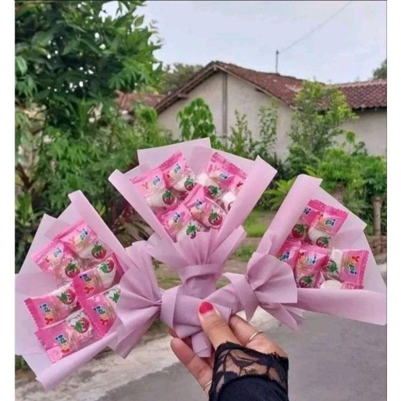 Jual MINI BUKET PERMEN/BUKET MINI/HADIAH | Shopee Indonesia