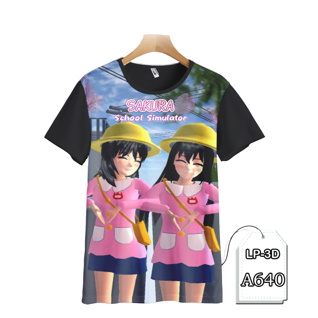 Jual Baju SAKURA School Simulator Baju Anak dan Dewasa Kartun Game ...