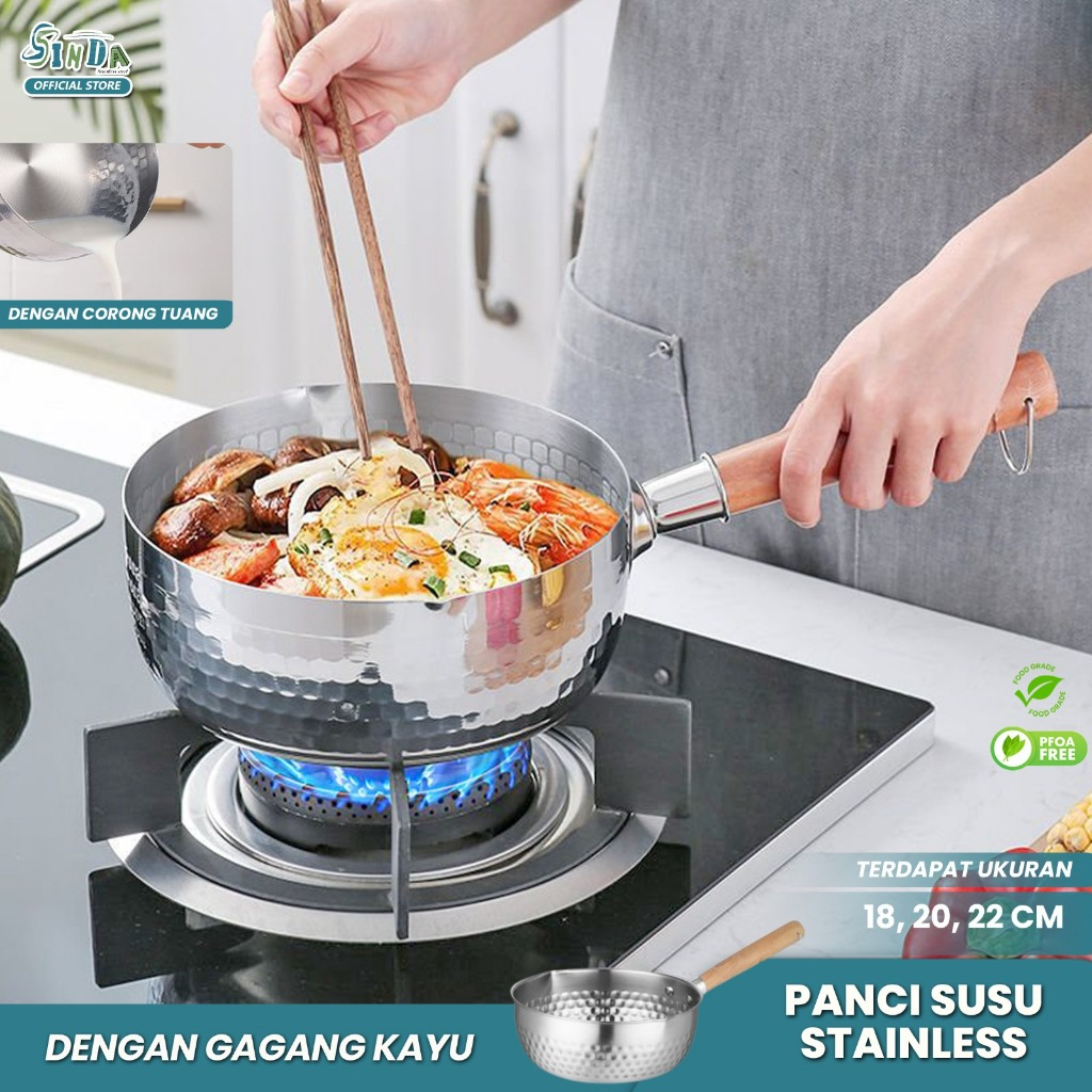 Jual Sinda Panci Mie Premium Stainless Steel 304 Food Grade / Panci Mie ...
