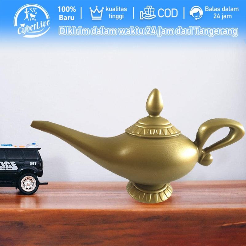 Jual Lampu Ajaib Aladdin Dekorasi Magic Lampu Aladdin Hollow | Shopee ...