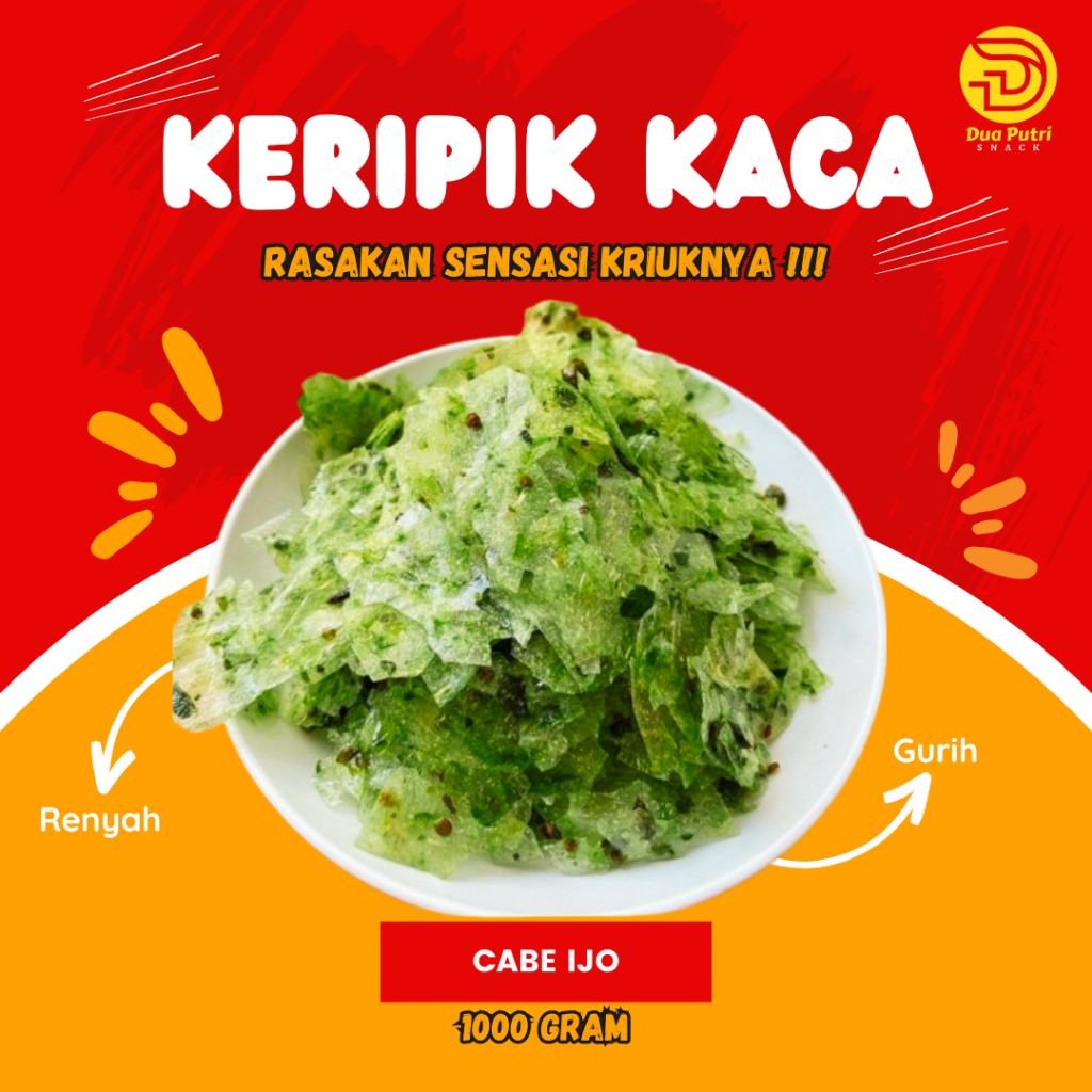 Jual Keripik Kaca Kirca Beledag Kripik Kripca Beling / Camilan Keripca ...