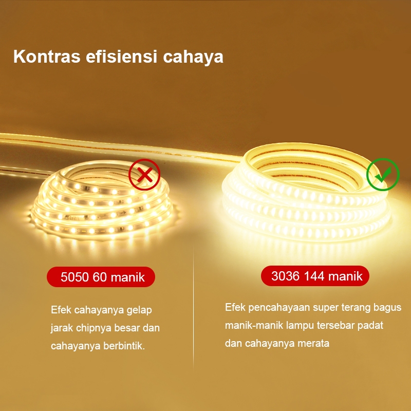 Jual Lampu LED STRIP Selang Flexible Super bright light strip LAMPU ...