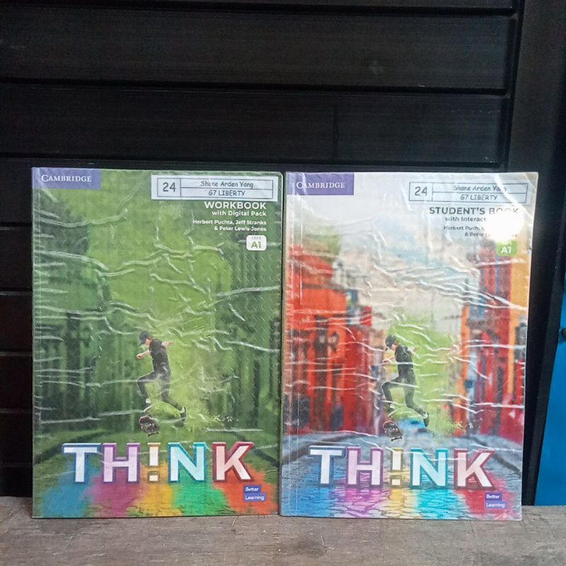 Jual THINK second edition cefr A1 students book dan workbook | Shopee ...