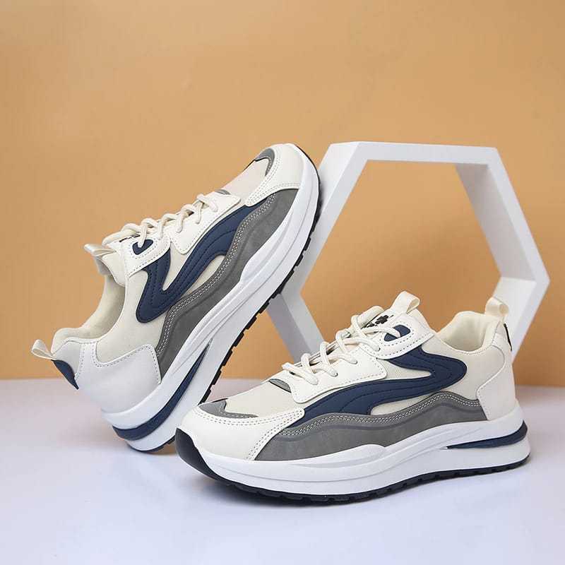 Jual CANI Pionyx Sepatu Hitam Sneakers Wanita & Pria Trendy Fashion ...