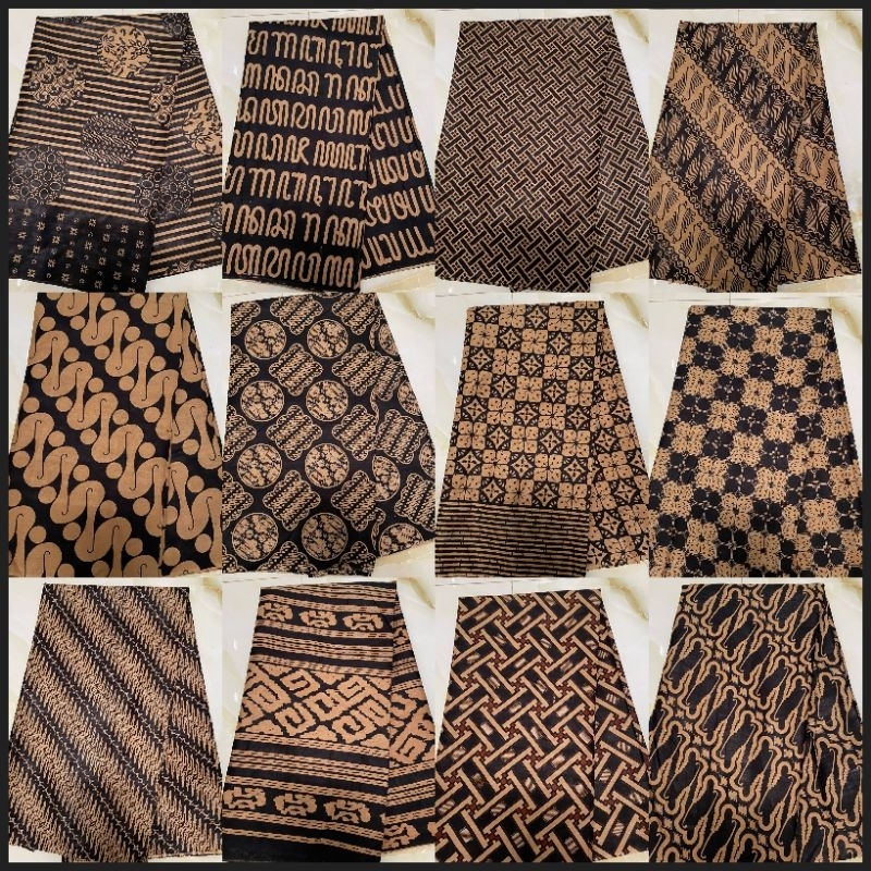 Jual KAIN BATIK COKLAT SOGAN LAWASAN 2X1METER | Shopee Indonesia