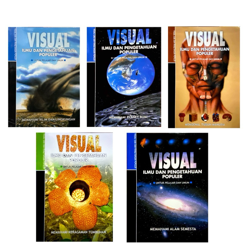 Jual 5 BUKU VISUAL ILMU DAN PENGETAHUAN POPULER : MEMAHAMI TUBUH ...
