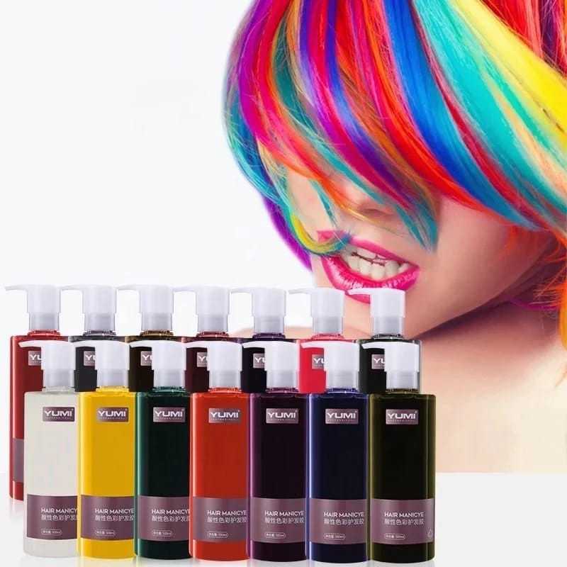Jual YUMI HAIR COLOR MANICYE ( pewarna rambut alami ) pewarna rambut ...