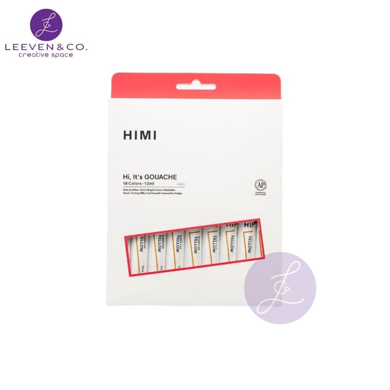 Jual HIMI MIYA GOUACHE TUBE SET 12ML/12-18-24 COLOUR | Shopee Indonesia