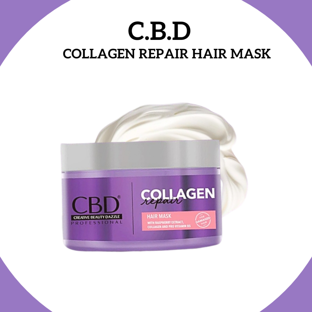 Jual CBD Collagen Repair Hair Mask 250gr/Masker Rambut | Shopee Indonesia