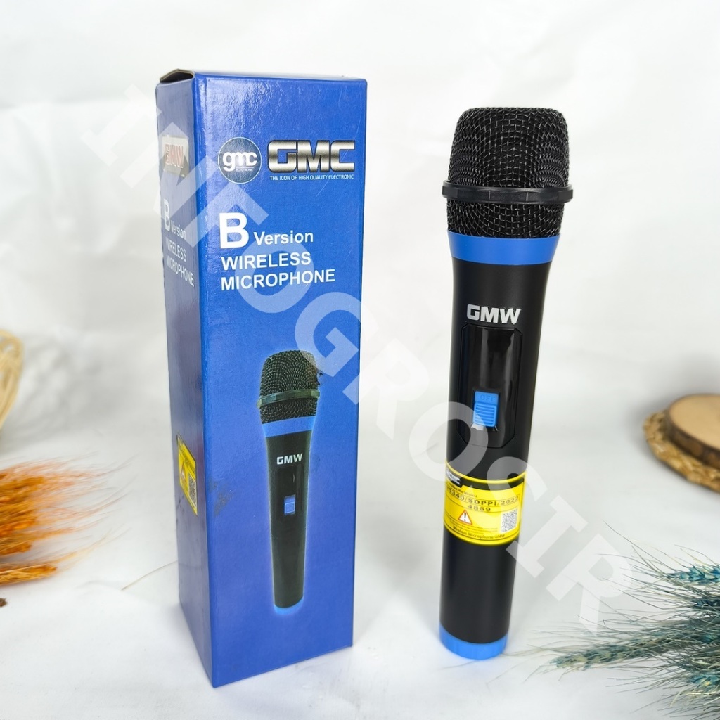 Jual Mic Microphone Wireless Professional GMC B Version khusu untuk ...