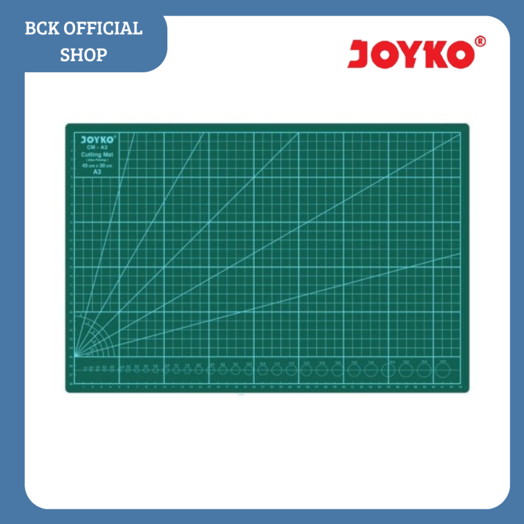 Jual Cutting Mat Alas Potong Joyko CM-A3 - Green (PCS) | Shopee Indonesia