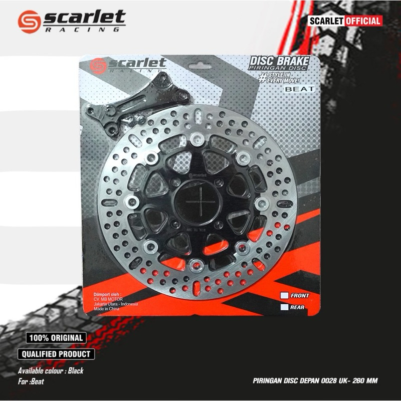 Jual Disc Discbrake/Piringan Cakram Depan Lebar Scarlet 260mm / 300mm ...