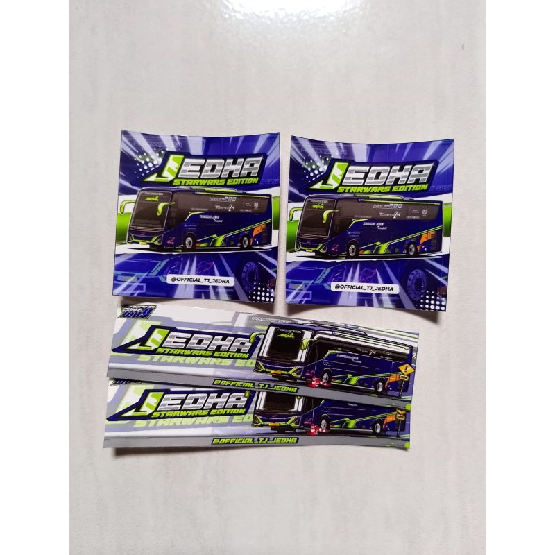 Jual stiker bus jedha jetbus 5 tunggal jaya | Shopee Indonesia