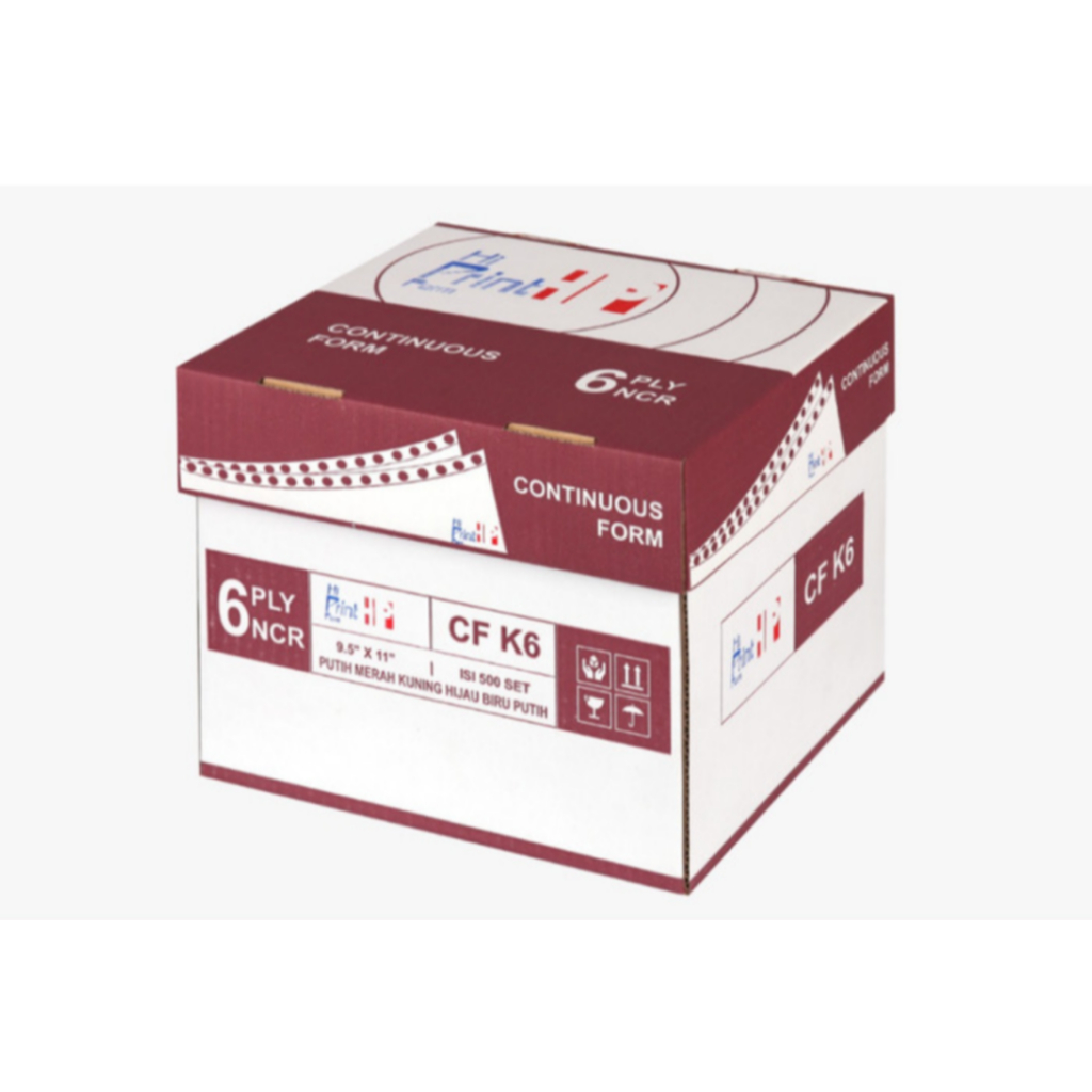 Jual Continuous Form 9,5 x 11 6 ply W Hi Print | Shopee Indonesia