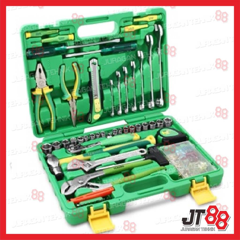 Jual TEKIRO MEKANIK TOOLS SET 60 PCS /TOOL/MECHANIC TOOLS SET 60 PC TEKIRO | Shopee Indonesia