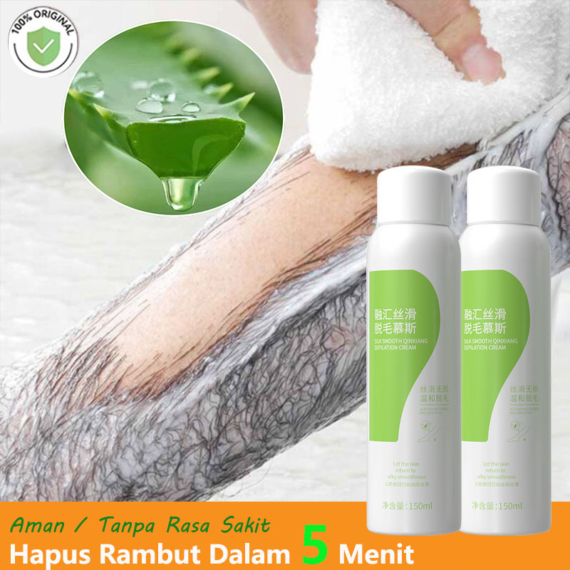 Jual Hair removal spray Perontok bulu permanen 150ML Penghilang Bulu ...
