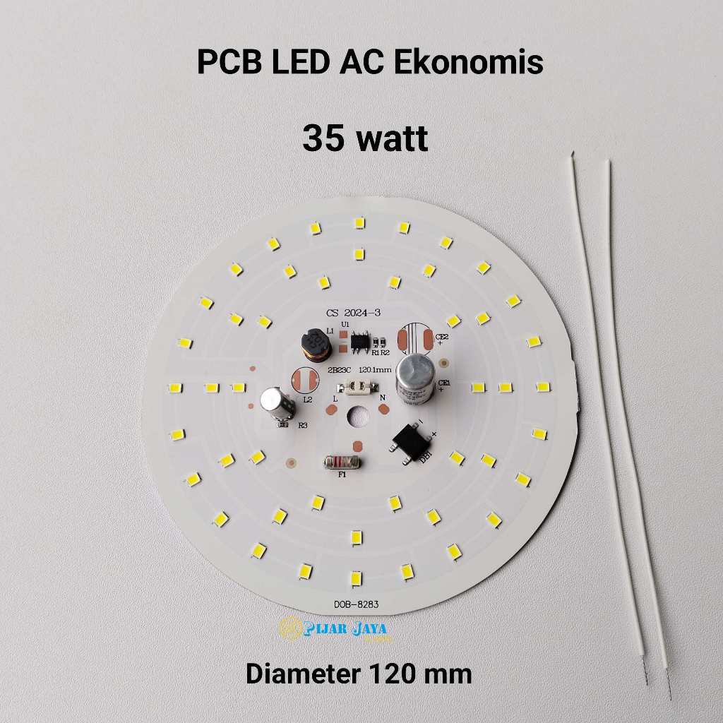 Jual PCB Lampu LED AC Ekonomis Watt Lengkap 5W 7W 9W 12W 15W 18W 25W ...