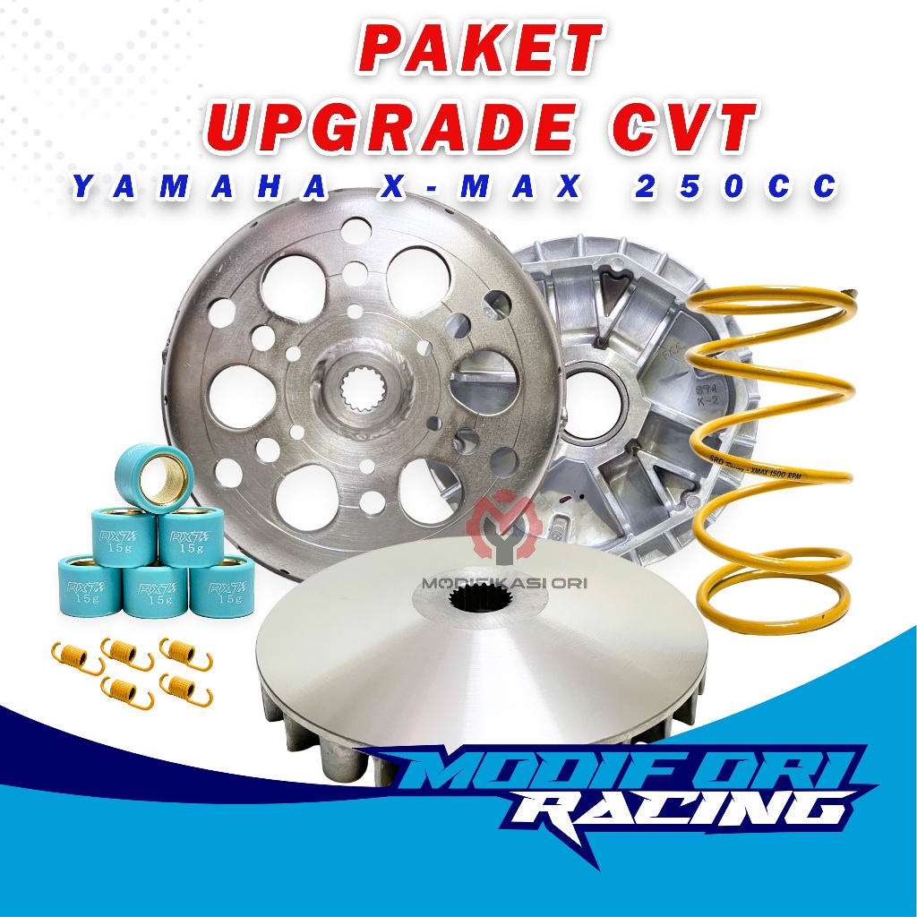 Jual UPGRADE CVT XMAX 250 CC Paket CVT XMAX Kirian Matic Yamaha Xmax ...