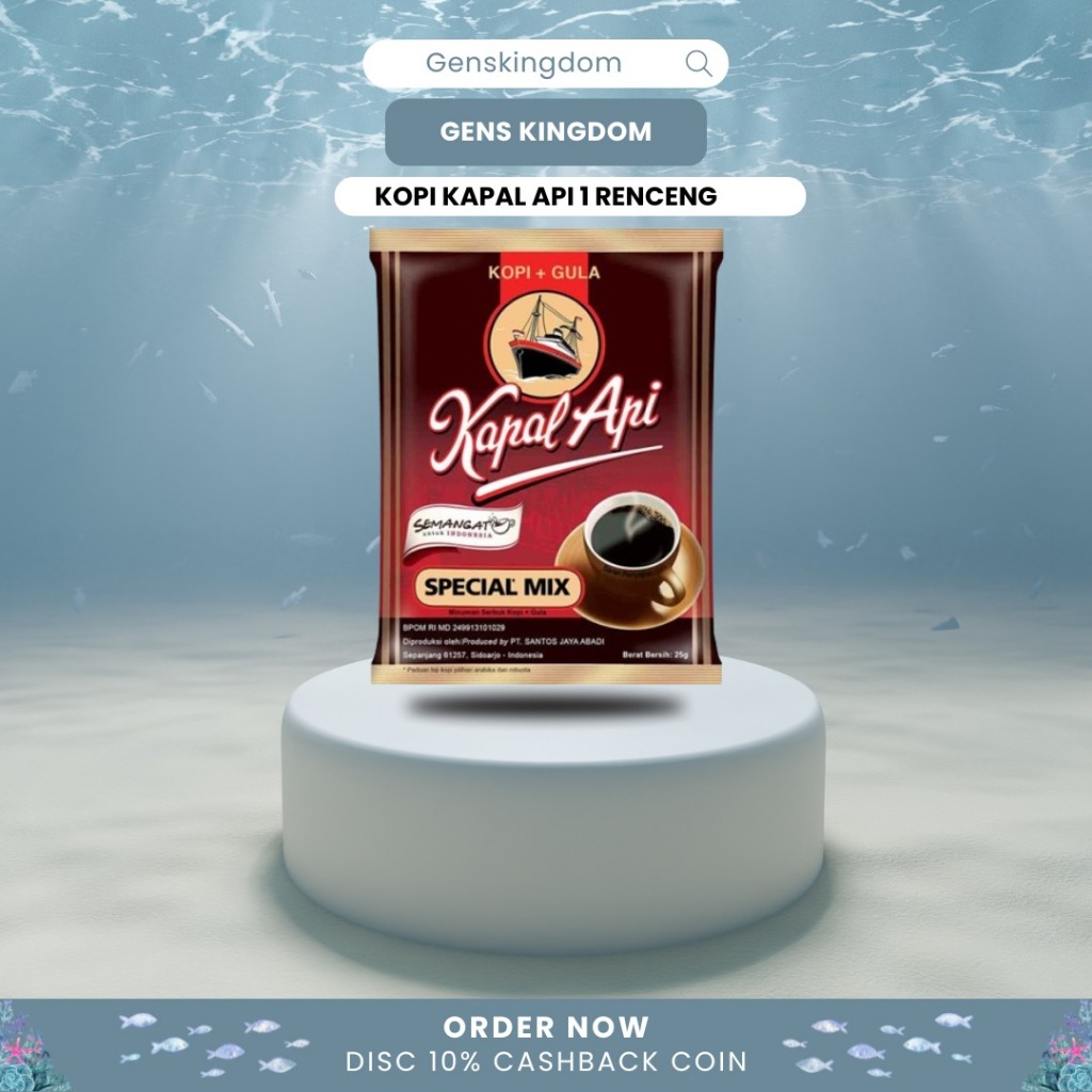 Jual Kopi Kapal Api Special Mix 25gr renceng( isi 10 ) | Shopee Indonesia