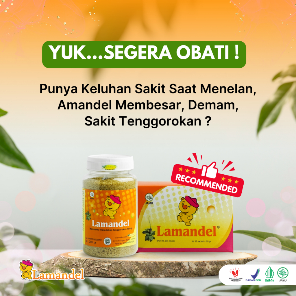 Jual LAMANDEL ( OBAT AMANDEL ) | Shopee Indonesia