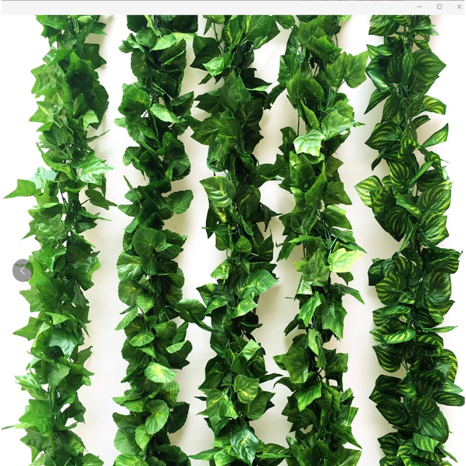 Jual [FlowerWorld]Daun Rambat Plastik 2 PCS / Daun Rambat IVY Lotus ...