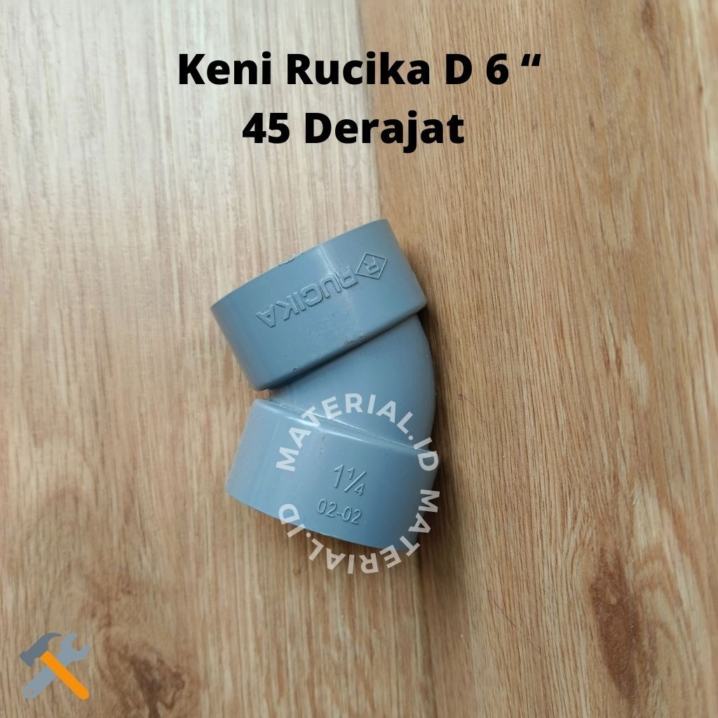 Jual Knee 6 inch / Elbow / Keni 6 inch RUCIKA (D) Sok Belok Belokkan ...