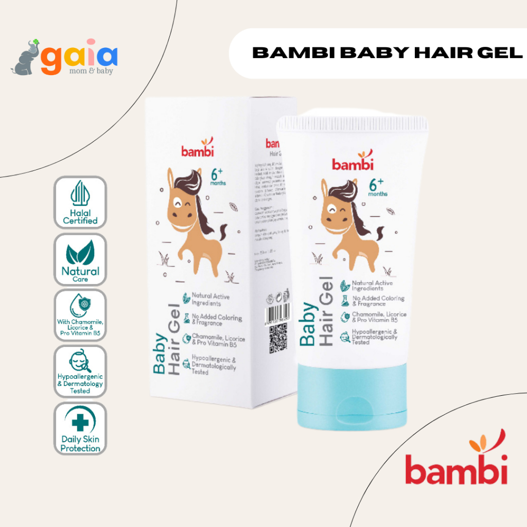 Jual Bambi Baby Hair Gel | Styling / Gel Rambut Bayi dan Anak | Shopee ...