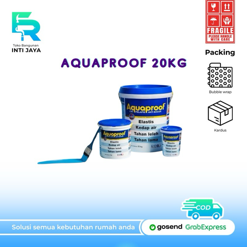 Jual AQUAPROOF Cat Pelapis Anti Bocor @20KG | Shopee Indonesia