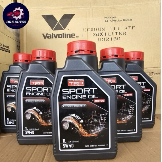 Jual Oli Mesin Disel MOTUL TRD 5W-40 SPORT ENGINE OIL Scan Barcode QR ...