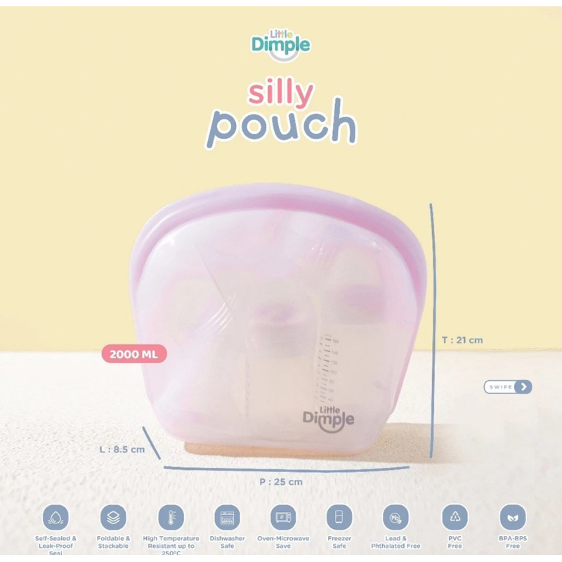 Jual Silly Pouch Little Dimple 2000 ml | Shopee Indonesia
