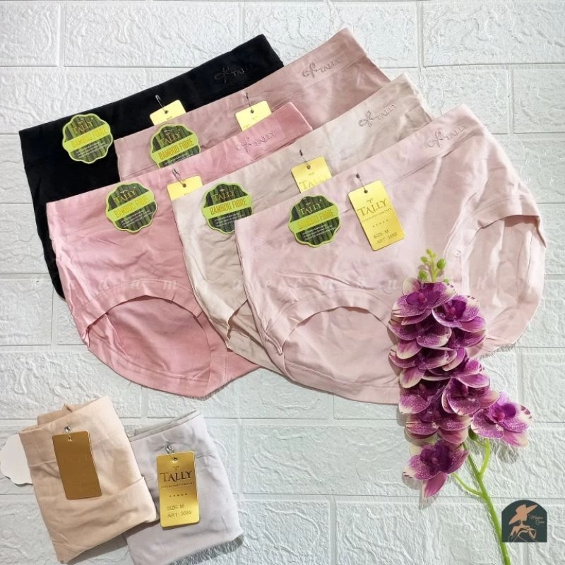 Jual CD TALLY 3088 BAHAN KATUN BAMBUU - TALLY CD 3088 CELANA DALAM KATUN BAMBOO | HIGH WAIST ...